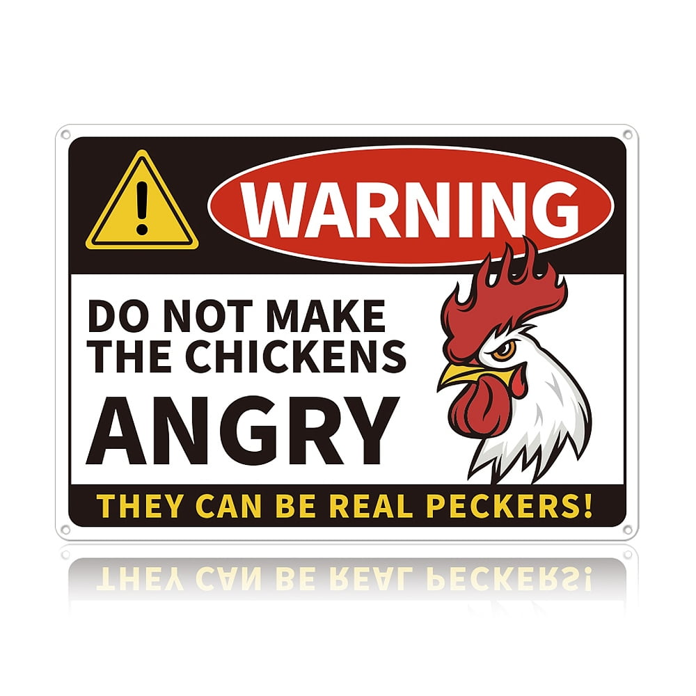 UV Protected Waterproof Aluminum Warning Signs WARNING DO NOT MAKE THE ...