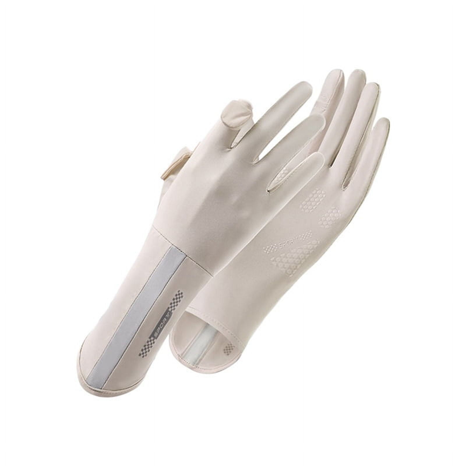 UV Protection Gloves Driving Gloves Women, Full Finger UV Gloves Sun ...