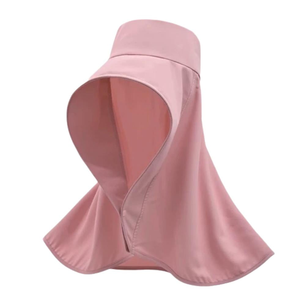 UV Protection Wide Brim Shoulder Shawl Hat - Stylish and Versatile for ...