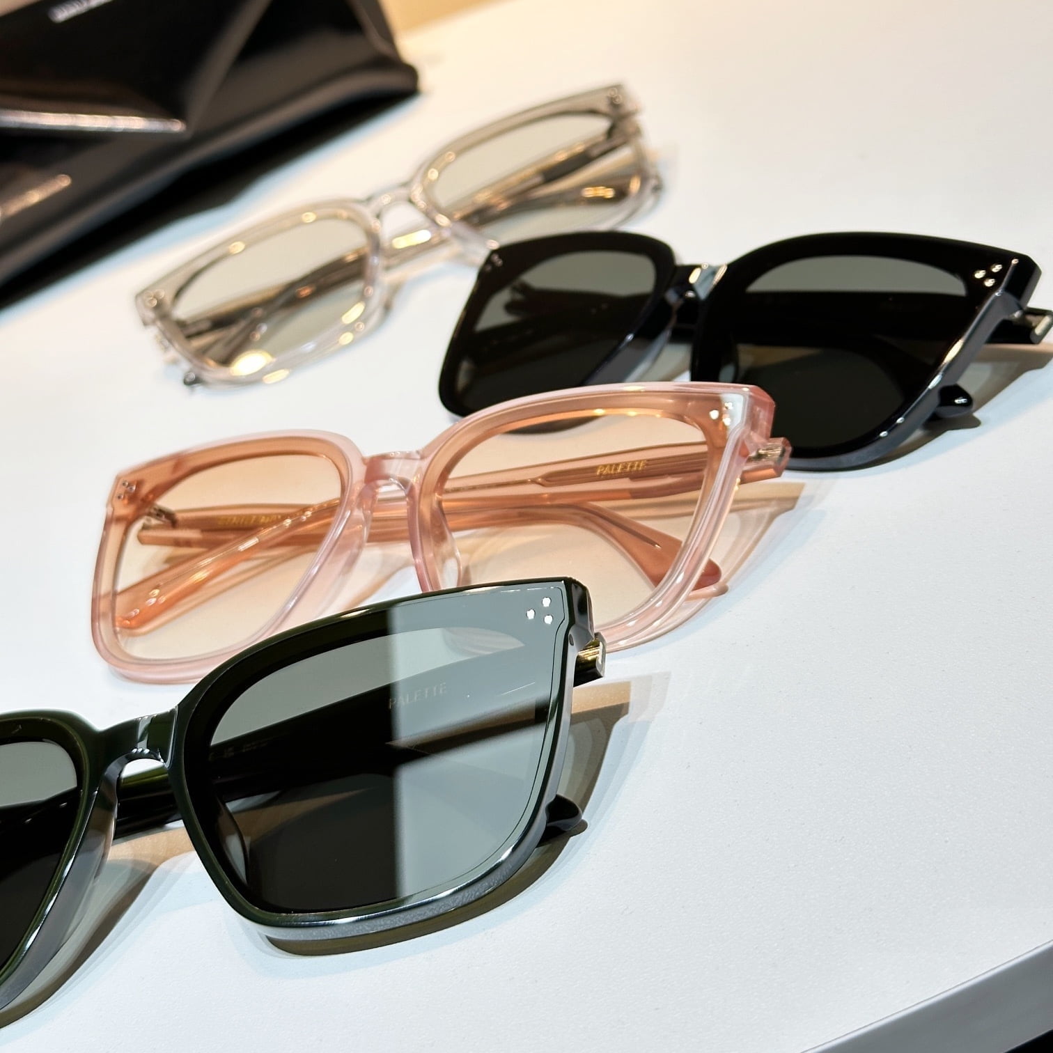 UV-Protrction Palette Gentle Oversize GM Sunglasses Pink HD Lenses High ...