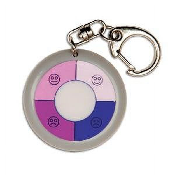 UV Radiation Meter ultraviolet light Sunlight detector Tester keychain ...