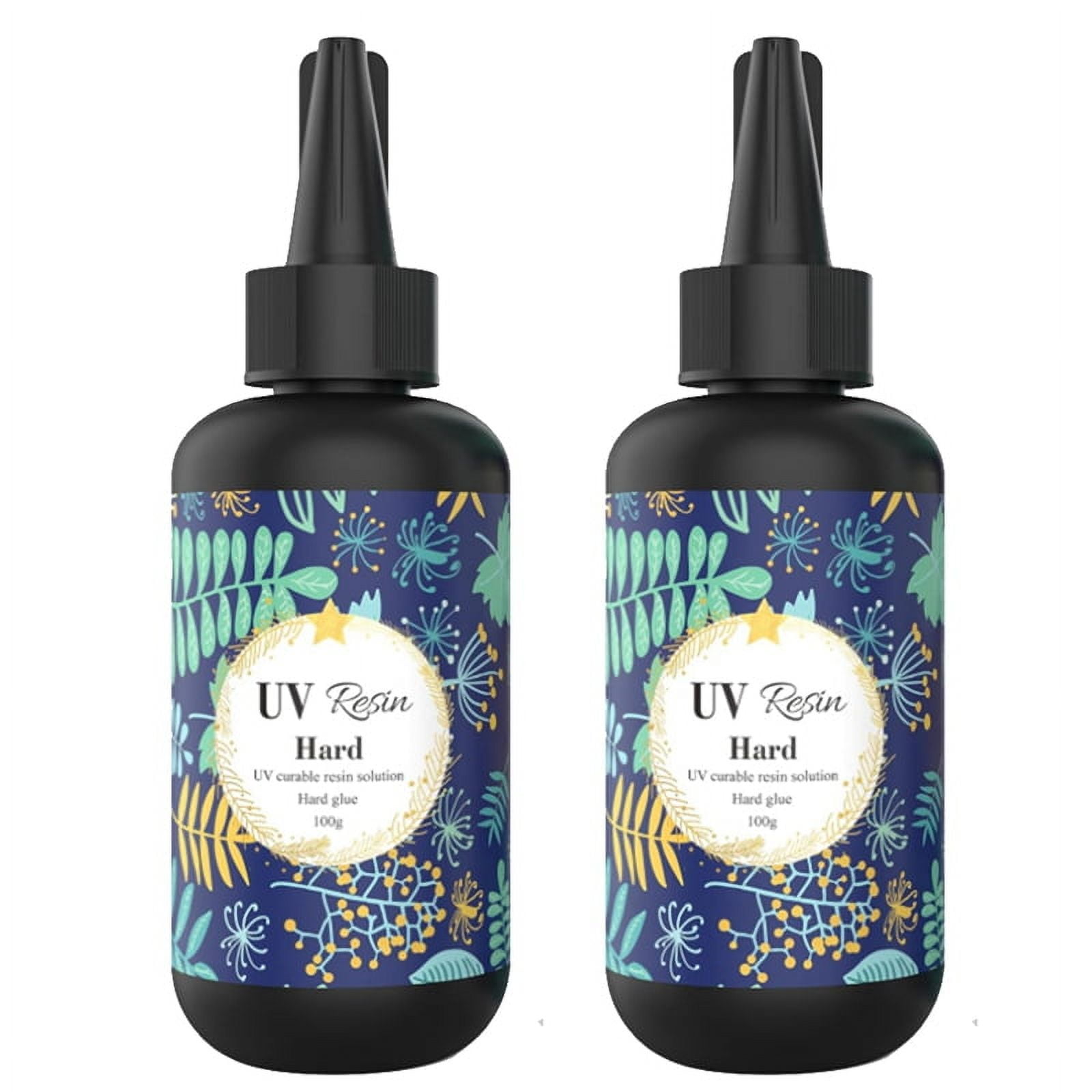 UV Resin 200g Crystal Clear UV Resin, Upgraded UV Resin Hard Type ...