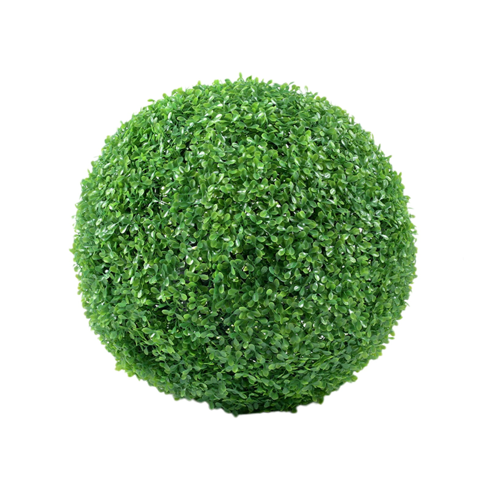 UV-Resistant Artificial Boxwood Topiary Ball - Realistic Multi-Layer ...