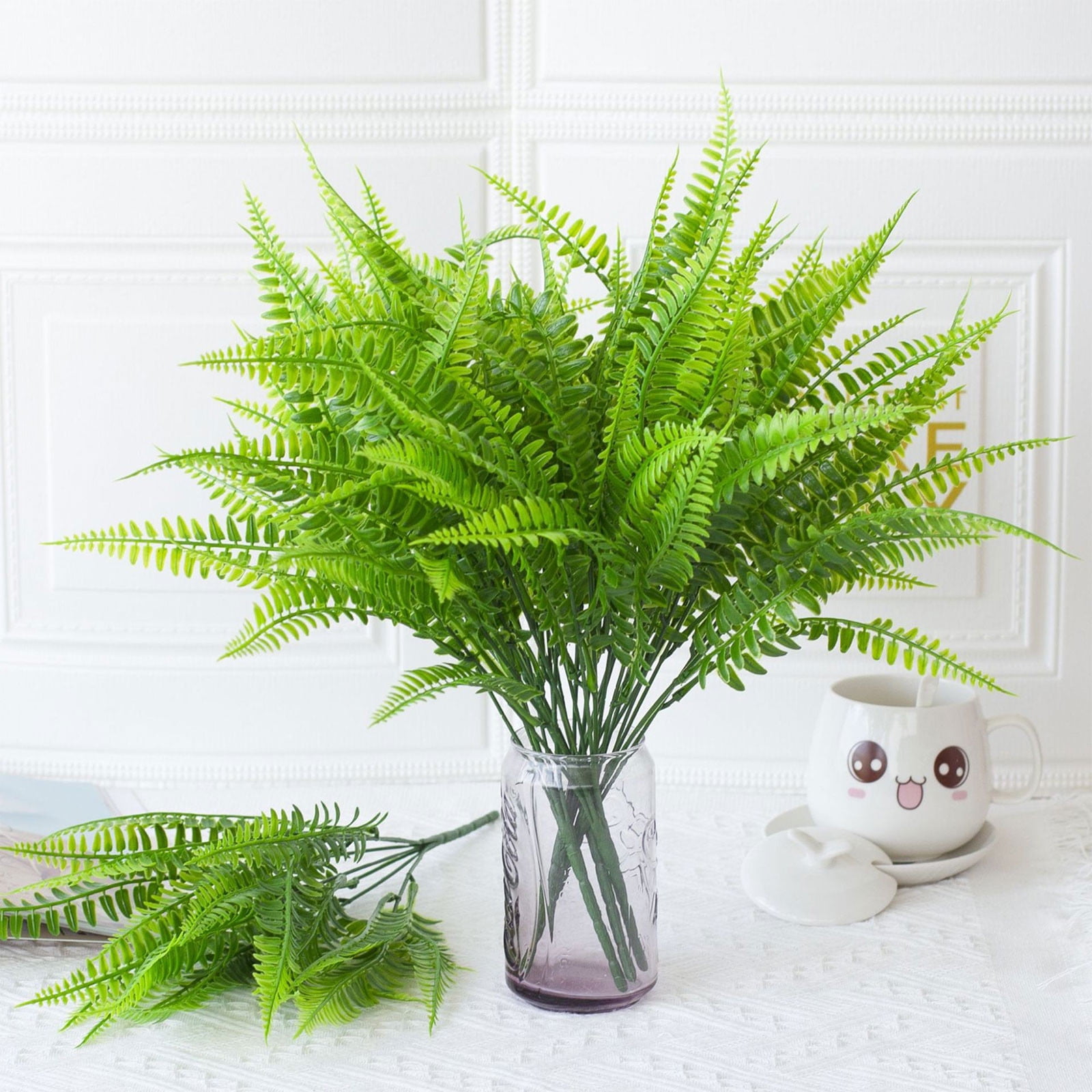 UV Resistant Boston Ferns for Outdoor Artificial Natural Lifelike ...