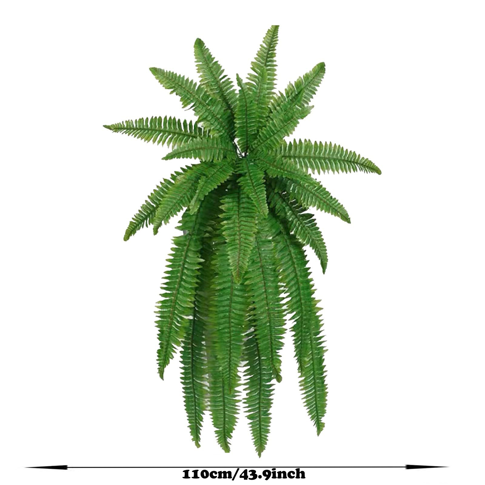 UV Resistant Lifelike Artificial Boston Fern Home Party Wedding Floor ...
