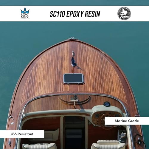 UV Resistant Marine Grade EPOXY Resin * Clear * Non-Toxic * Boat * BAR ...