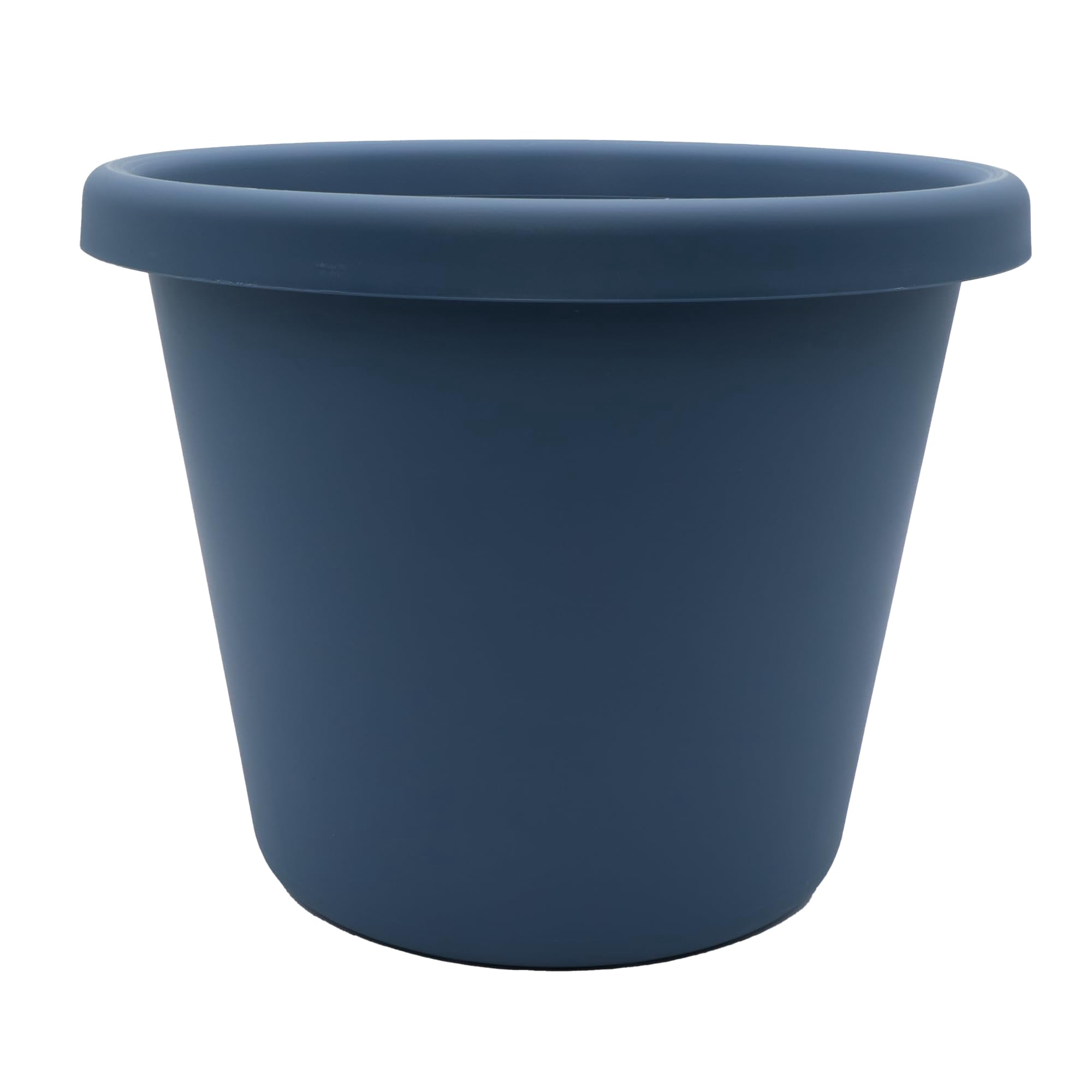 UV Resistant Plastic Plant Pot with Drainage Holes, Lightweight Round ...