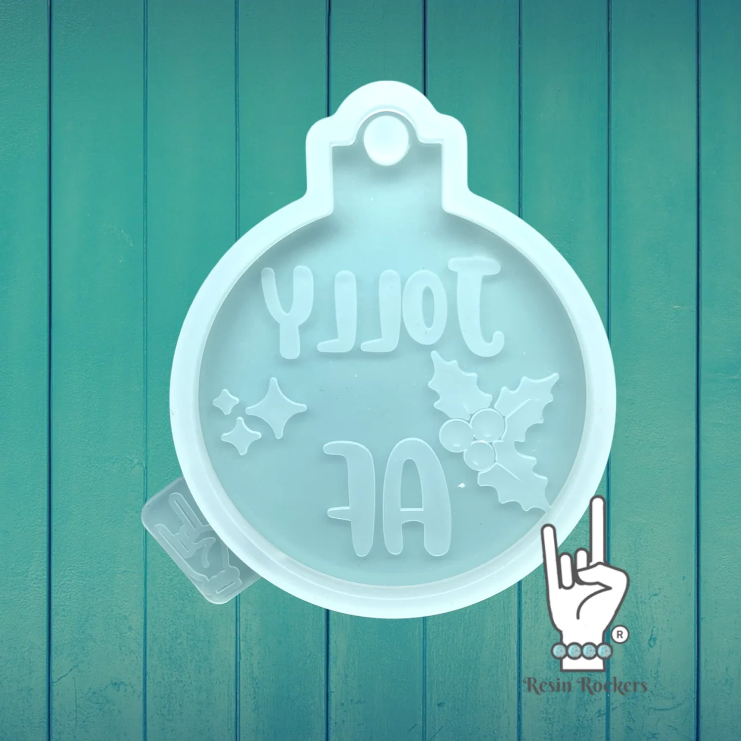 UV Safe Jolly AF Resin Rockers Exclusive Ornament Mold for UV and Epoxy ...