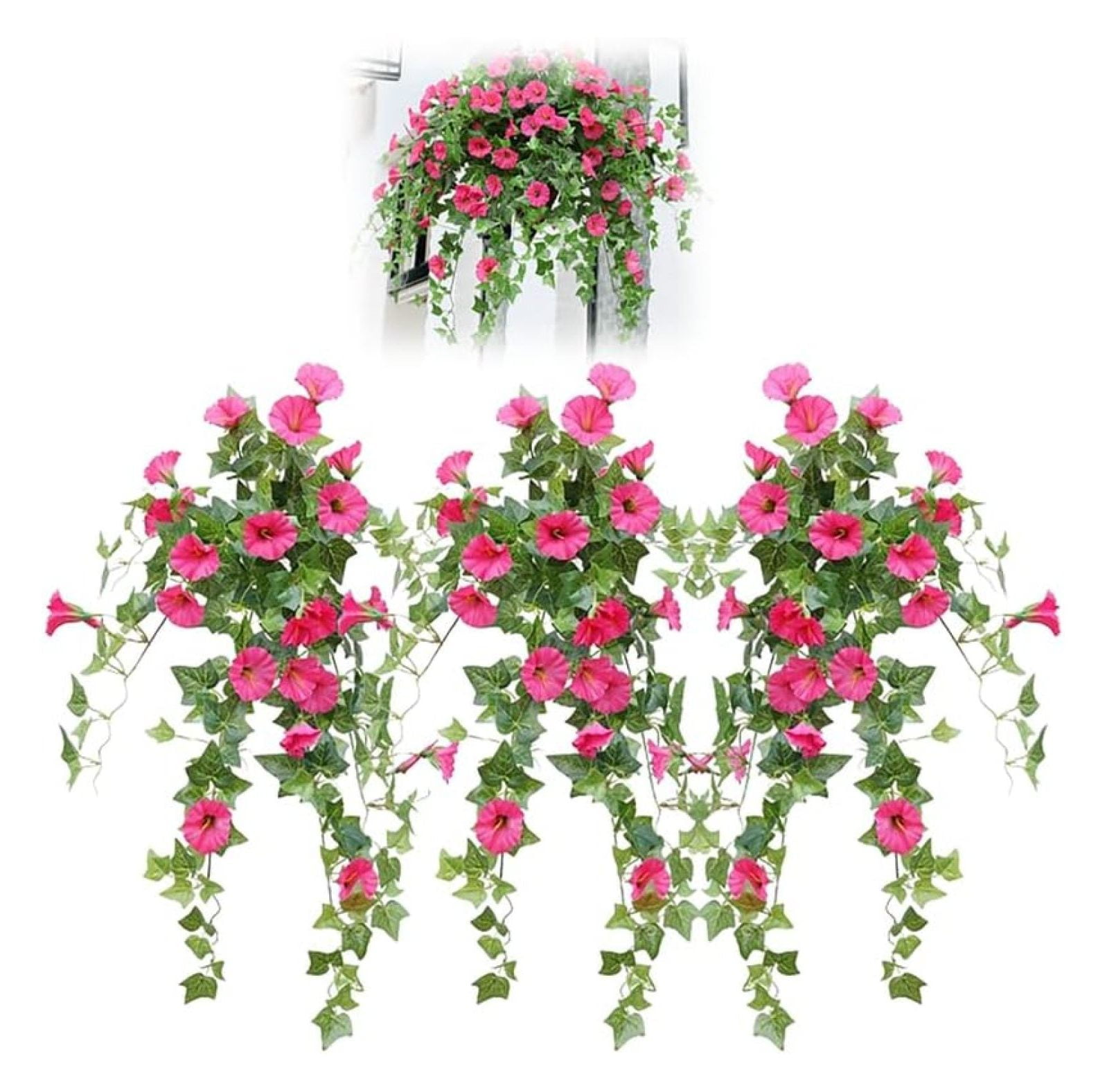 UV Simulation Artificial Flower, 2024 Upgrade Hanging Simulation ...