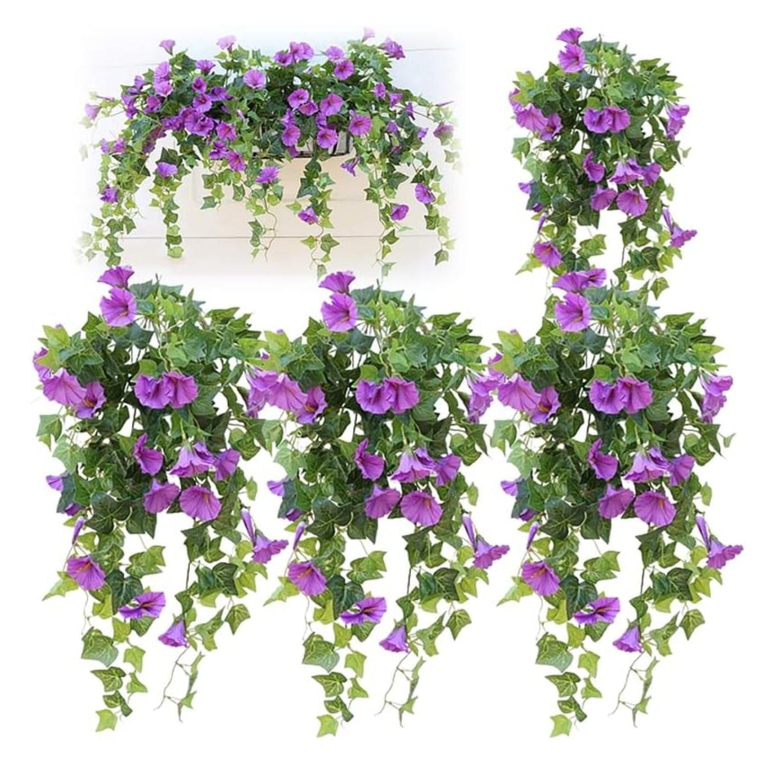 UV Simulation Artificial Flower, 2024 Upgrade Hanging Simulation ...