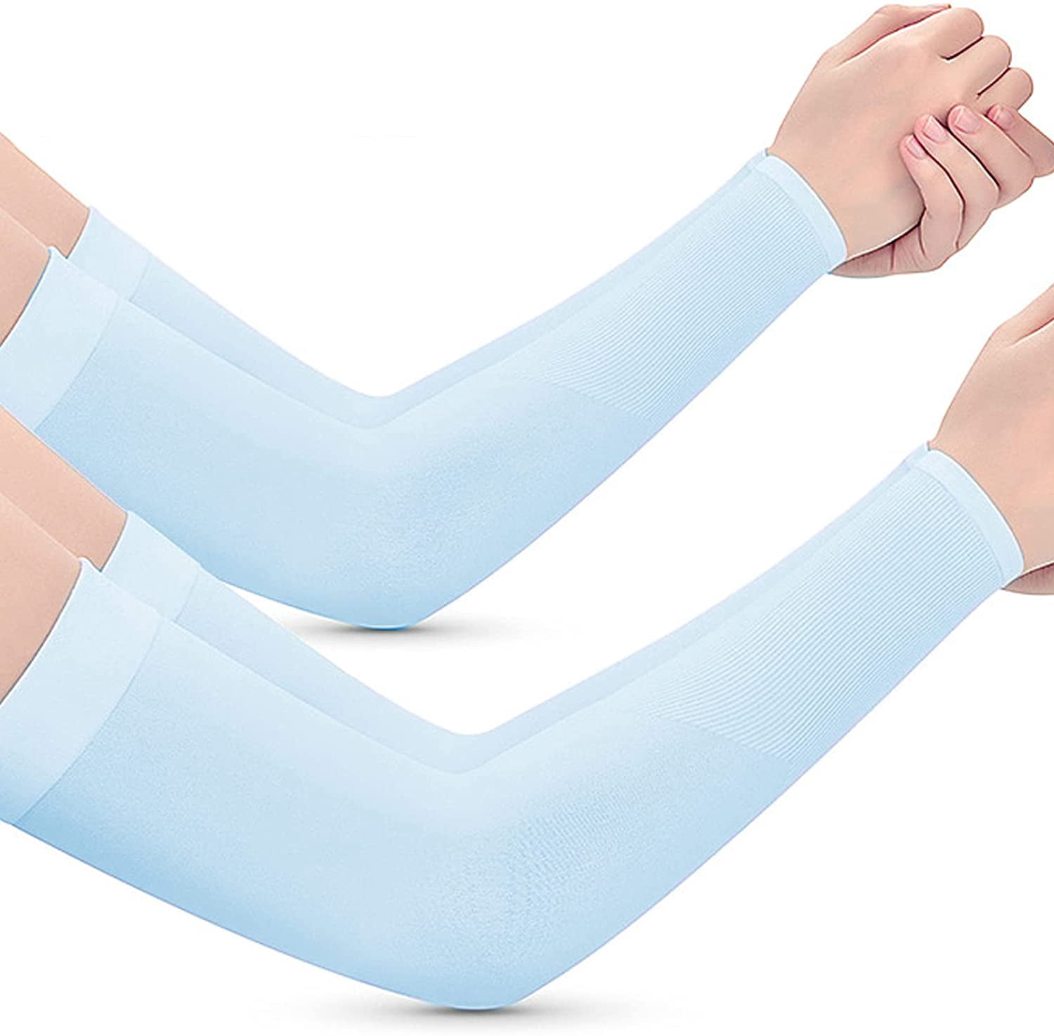 UV Sun Protection Compression Arm Sleeves Tattoo Cover Up Cooling ...