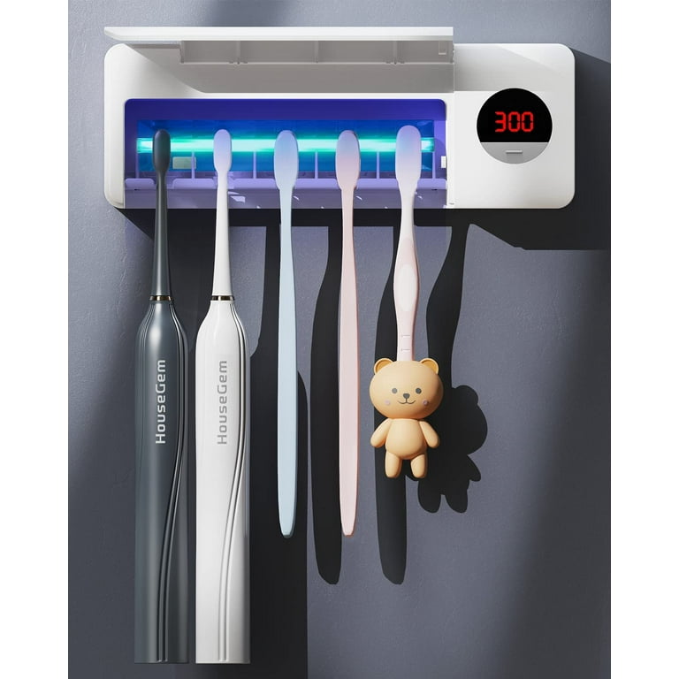 Uv sanitizing toothbrush store