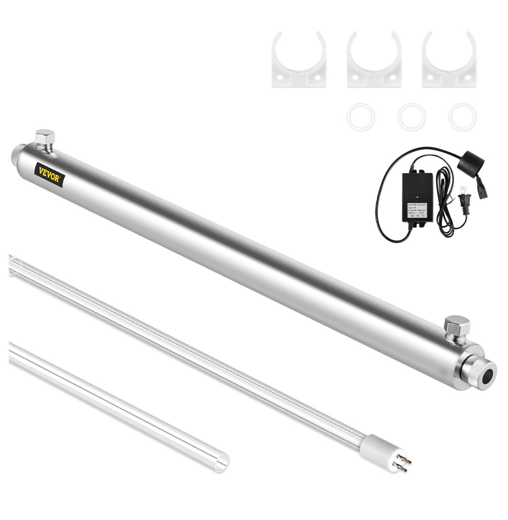 UV Water Purifier Sterilizer Filter, UV Light Water Filter for Whole ...