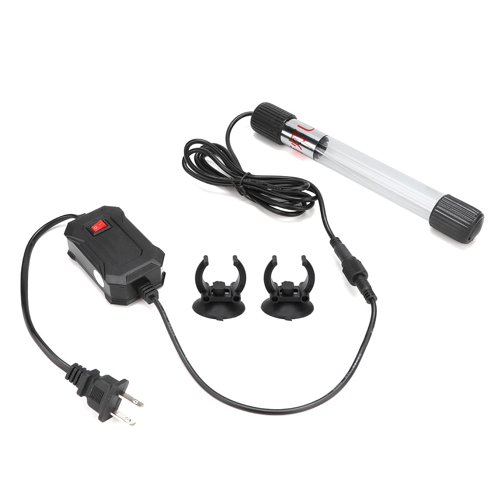 UVC Fish Tank Aquarium Sterilization Lamp 11W Ultraviolet Disinfection ...