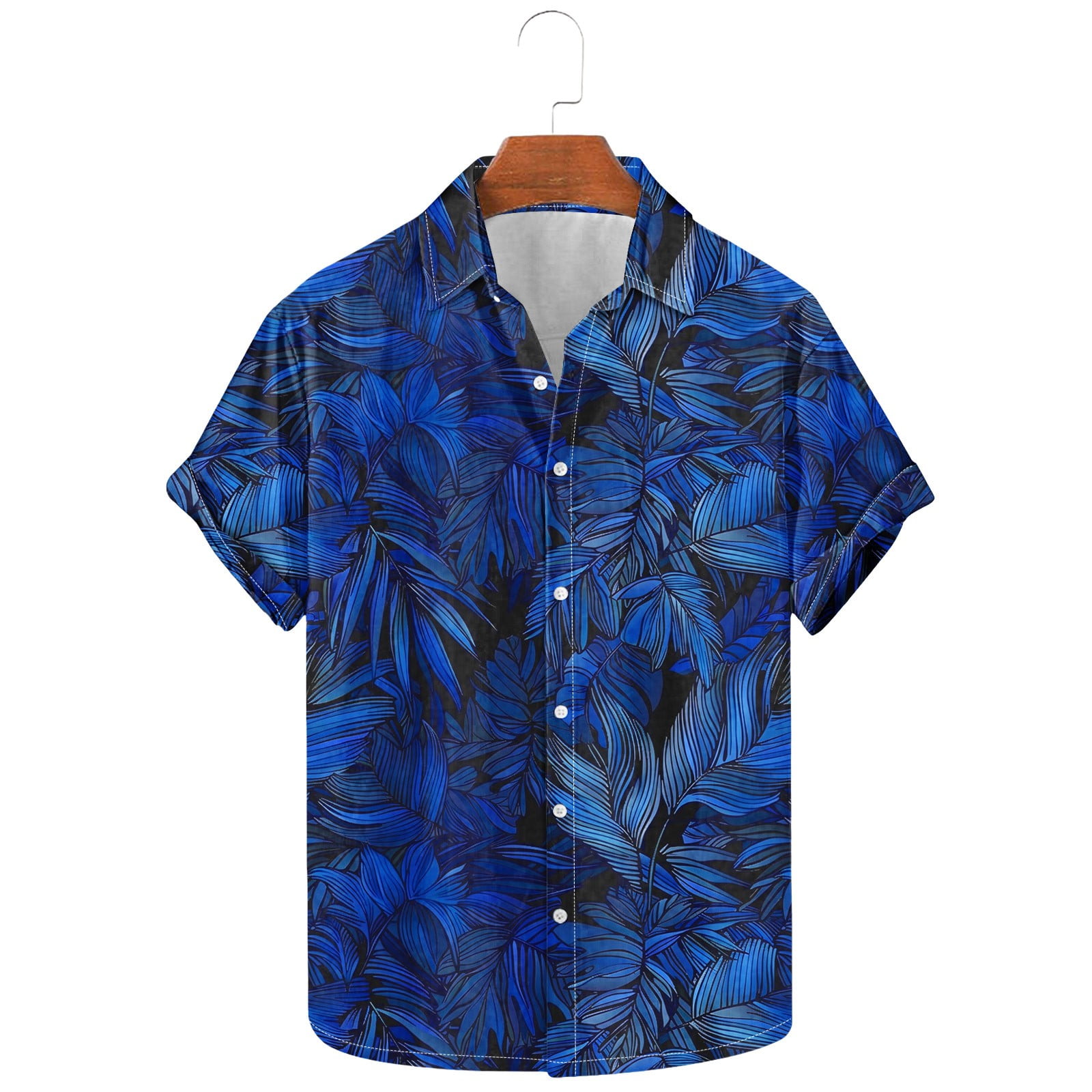 UVEASISHA Beach Hawaii Shirts for Men Vintage Short Sleeve Bowling ...