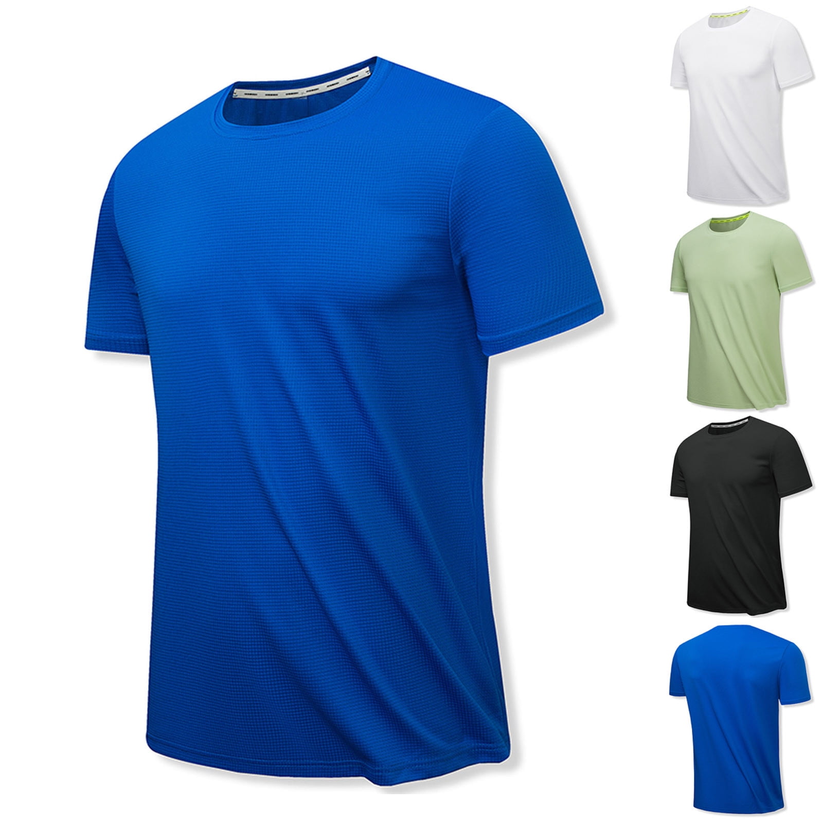 UVEASISHA Mens Lightweight Athletic T Shirts Summer Short Sleeve Quick ...