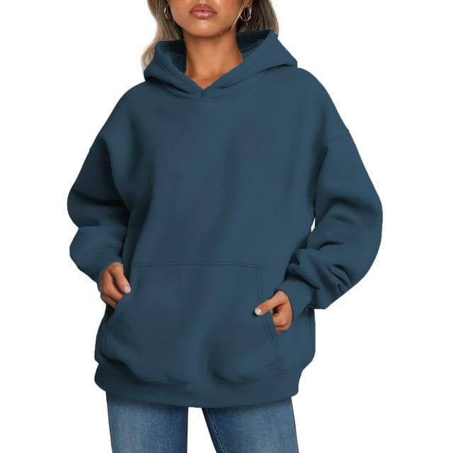 Shine Up Hoodies for Women Fleece Hooded Sweatshirts Oversized Pullover ...