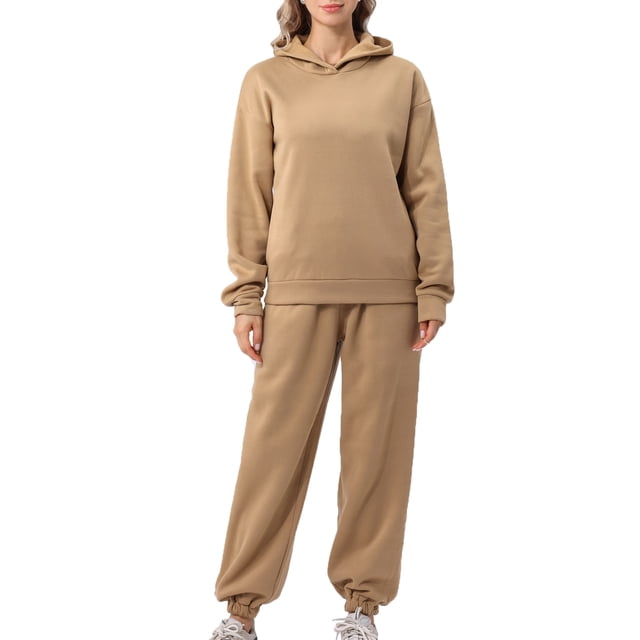 UVN Tracksuit for Women Hoodie 2 Piece Set Sweatsuit Casual Sweatshirt ...