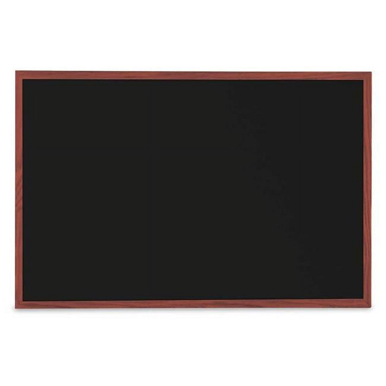UVP Black dry erase board 36' x 24' Cherry hardwood frame - Walmart.com
