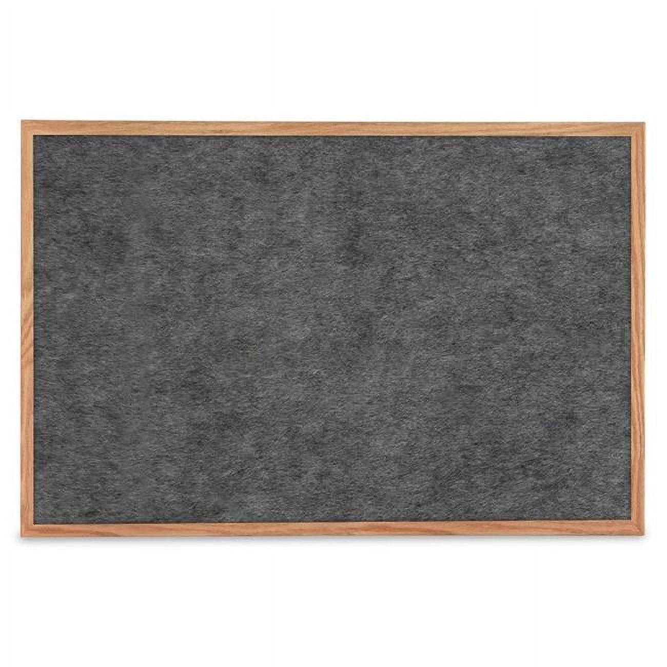 UVP UV6020AKEZ-MARBLE-LTOAK Marble tack board 36' x 24' with Light Oak ...