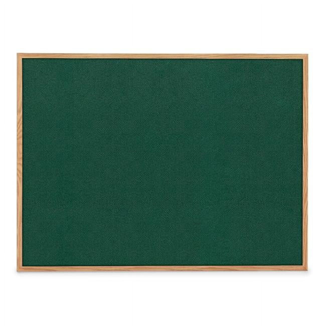 UVP UV6030AKEZ-GREEN-LTOAK Green tack board 48' x 36' with Light Oak ...