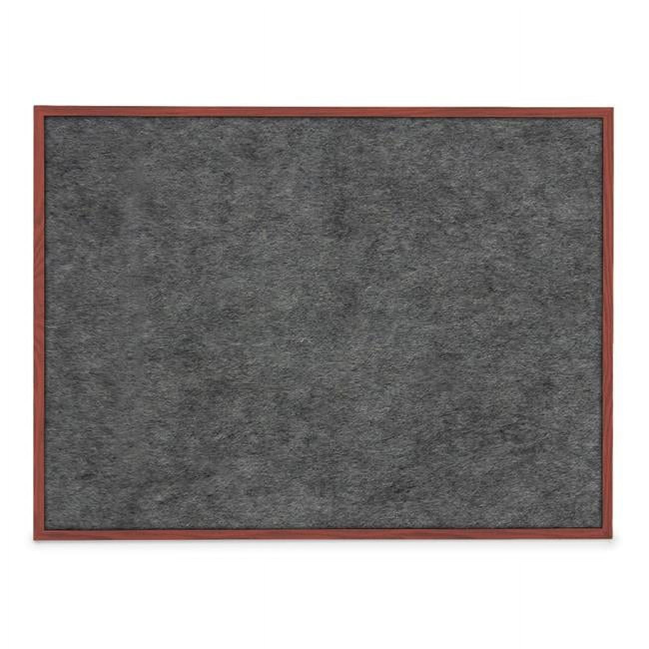 UVP UV6030AKEZ-MARBLE-CHERRY Marble tack board 48' x 36' with Cherry ...