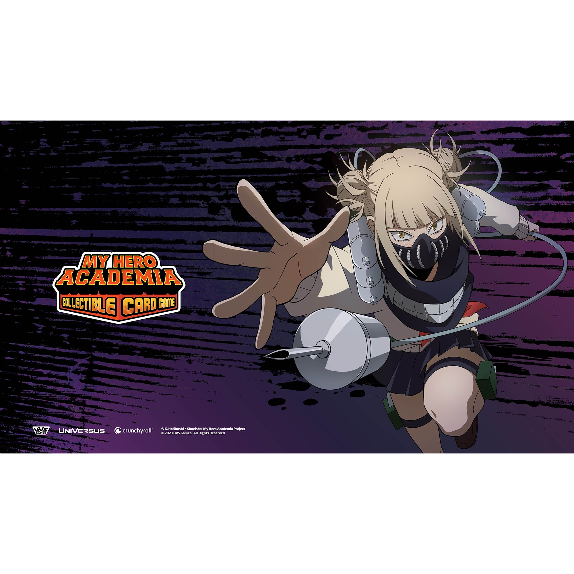 UVS Games: My Hero Academia Collectible Card Game Set 6: Jet Burn - Himiko Toga Playmat - 24"x13 ...