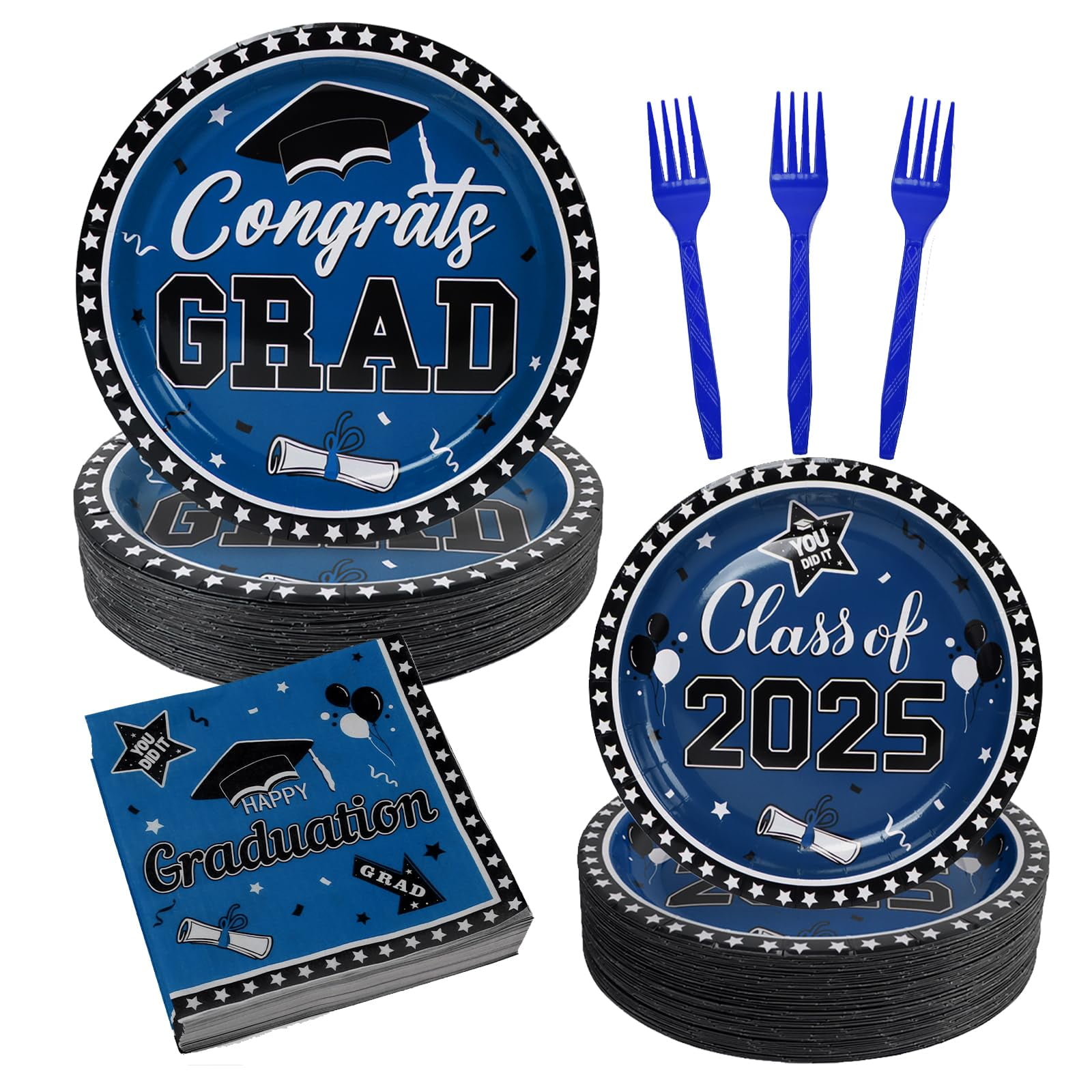 UVTQSSP 200 Pcs Graduation SSF20 Plates 2025, Graduation Plates and ...