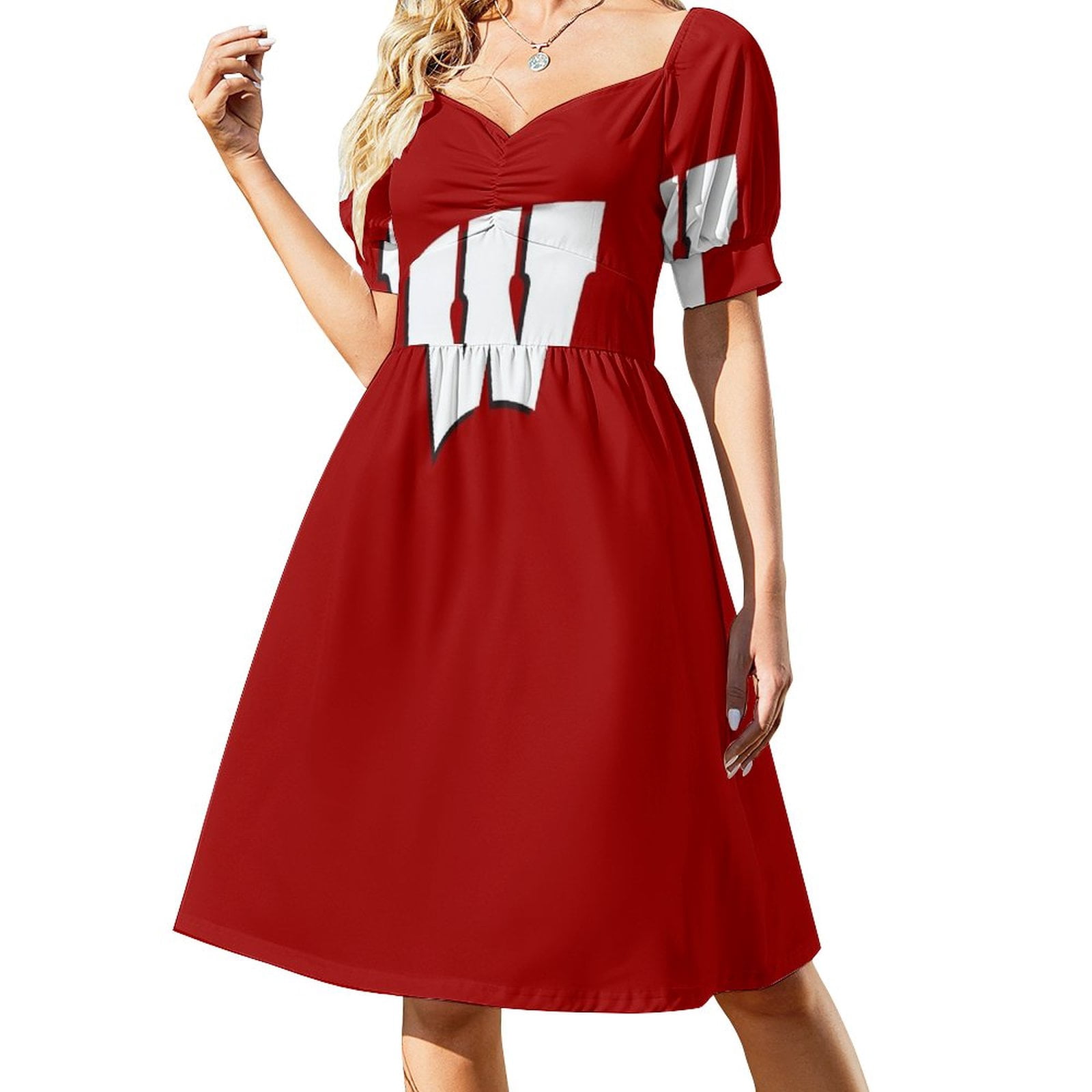 UW Badgers Apparel Sleeveless Dress Aesthetic clothing women's evening ...