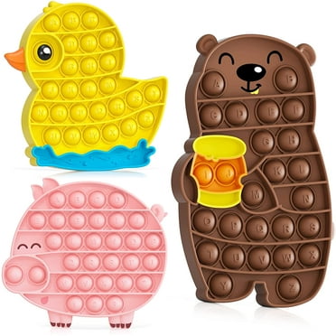 Mattel Barbie Pink Push Pop It Anxiety Sensory Fidget Toys Stress ...