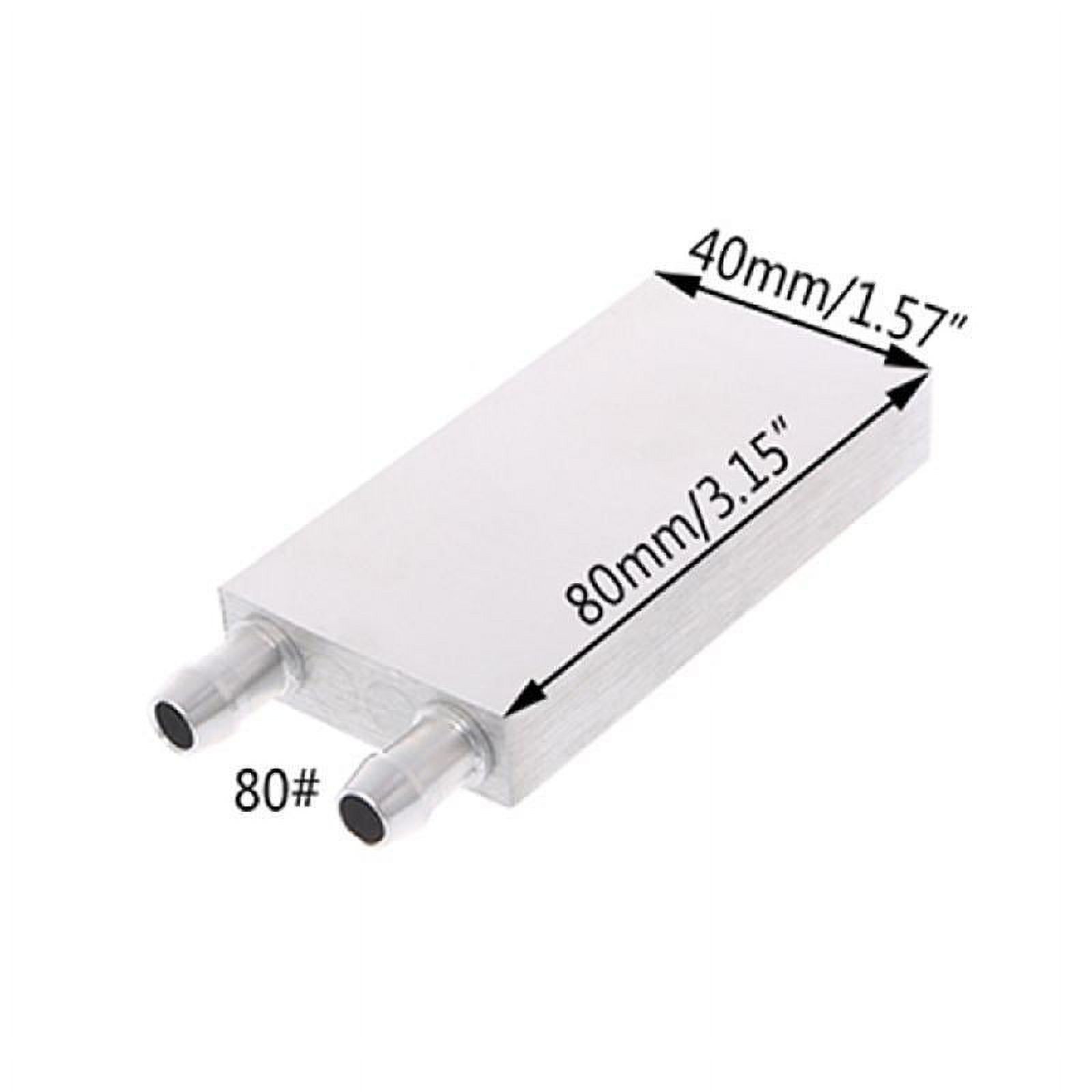 UWAYTOP Aluminum Water Cooling Block Heat Sink for PC Computer CPU ...