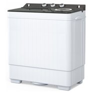 HOMCOM 2-In-1 Compact Washer and Spin Dryer, 1.38Cu.Ft Automatic, 8 ...