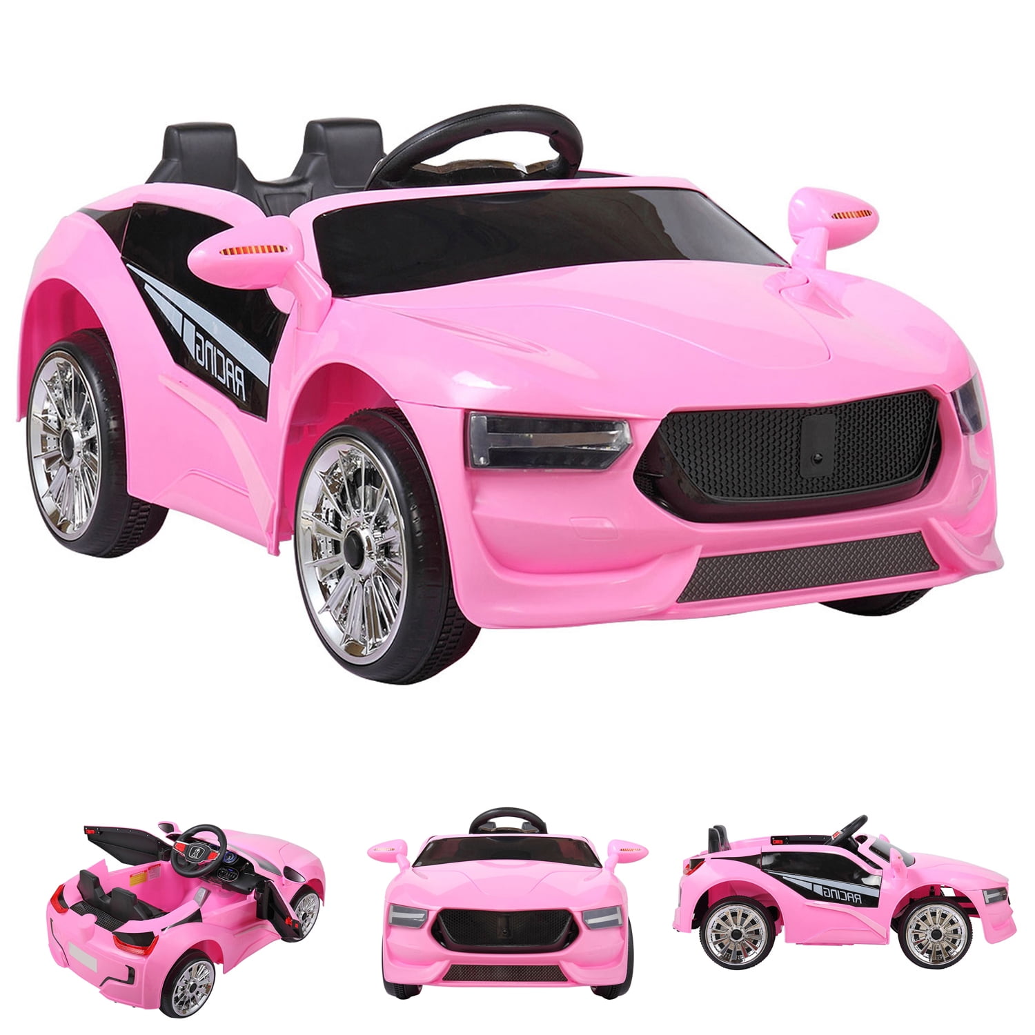 UWR-Nite 6V Kids Ride On Car Battery Powered Electric Sports Car ...