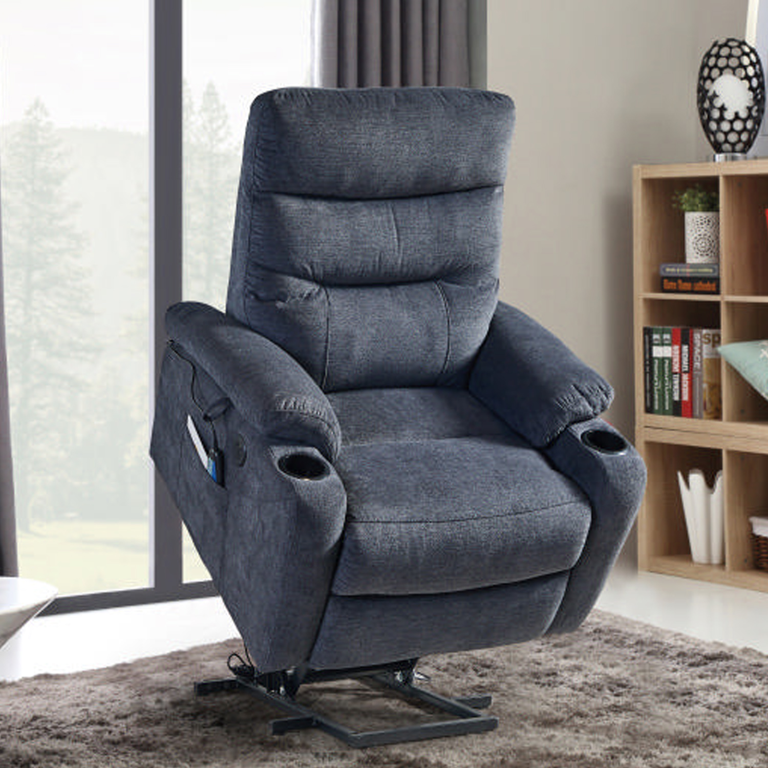 UWR-Nite Power Lift Recliner Chair, Electric Recliner Lift Chair with ...