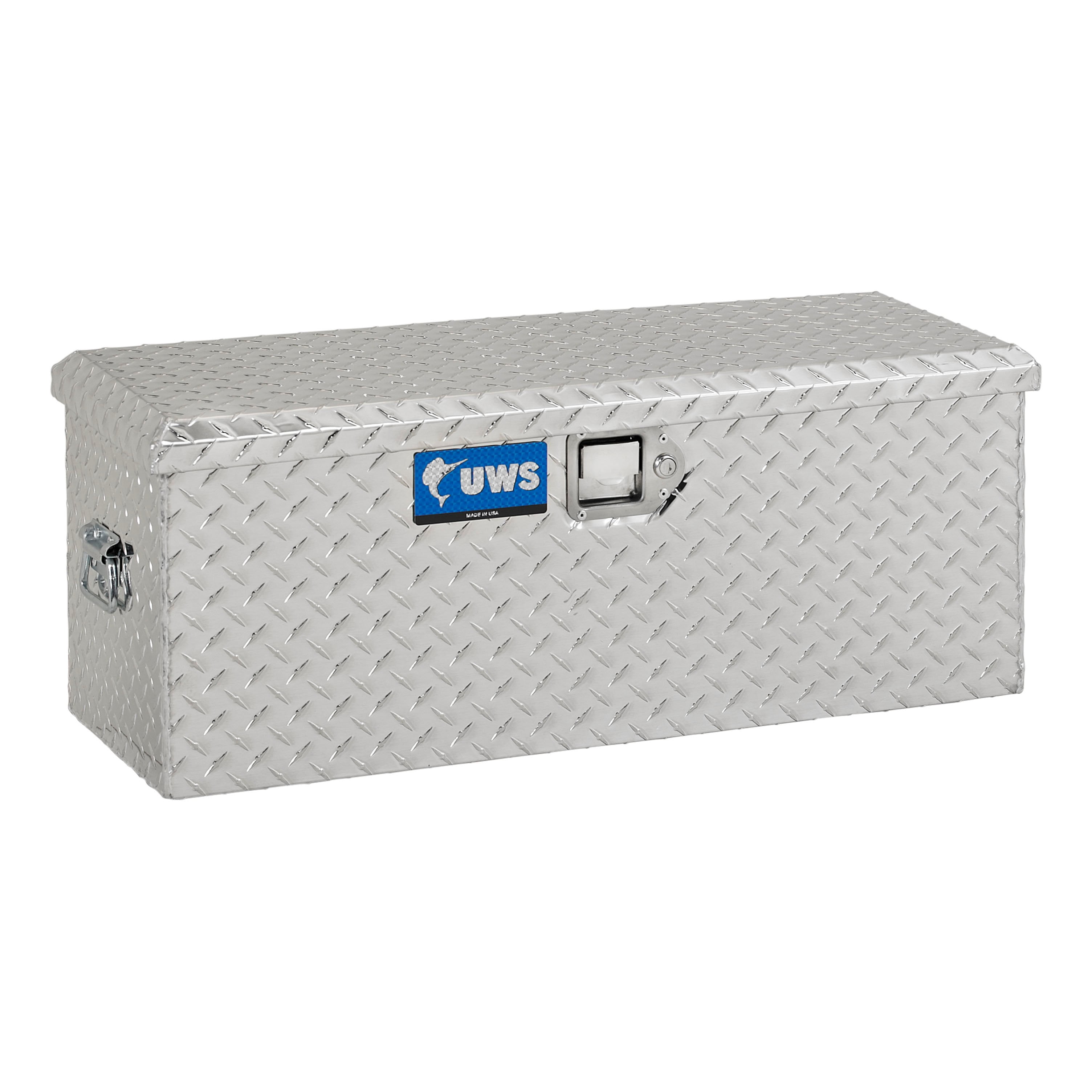 UWS EC20001 32-Inch Heavy-Wall Aluminum ATV Storage Box, RigidCore Lid ...