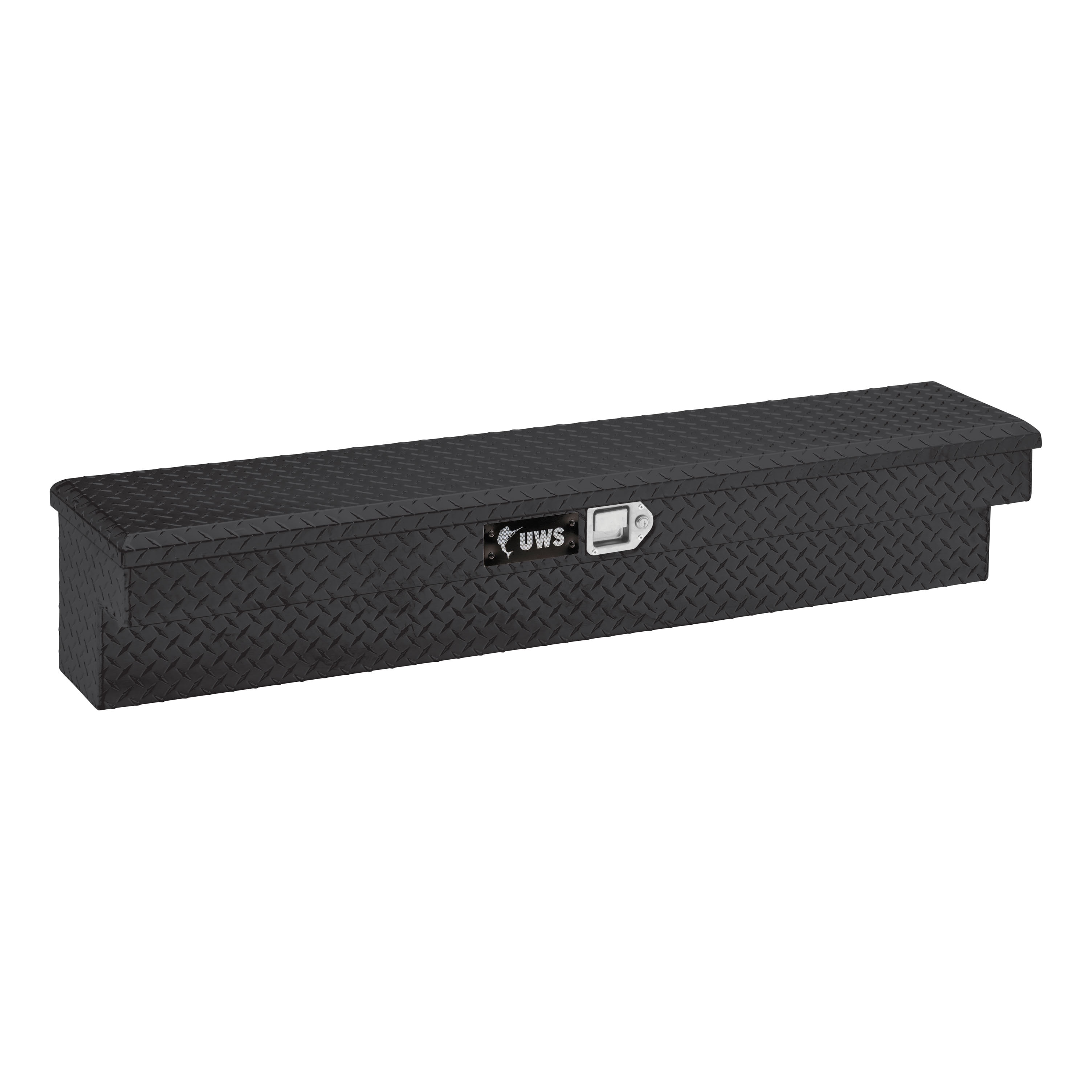 UWS EC30102 48-Inch Gloss Black Heavy-Wall Aluminum Truck Side Tool Box ...