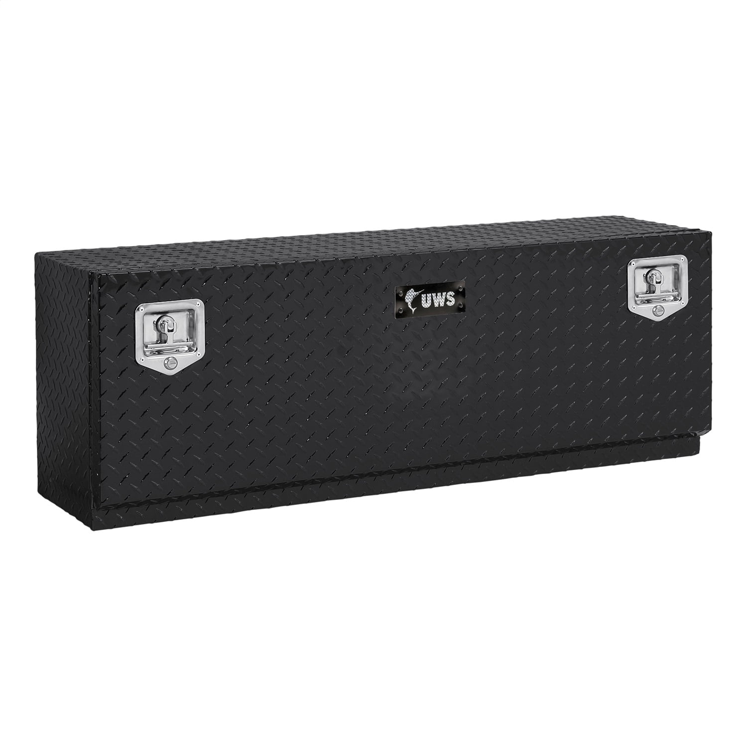 UWS EC40032 60-Inch Gloss Black Heavy-Wall Aluminum Single-Door Topside Tool Box - Walmart.com