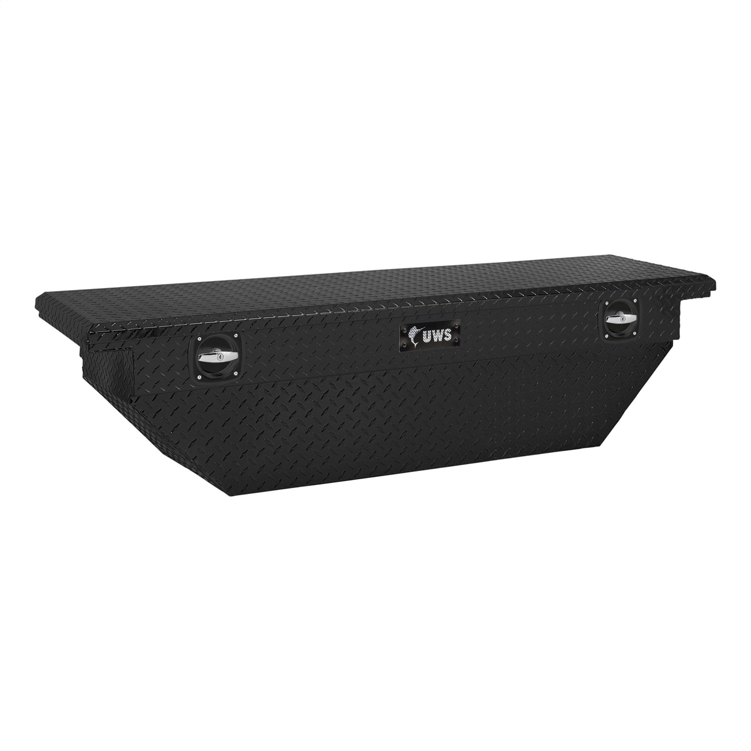 UWS SLD-69-A-LP-MB 69 in. Secure Lock Low Profile Deep Angled Tool Box ...