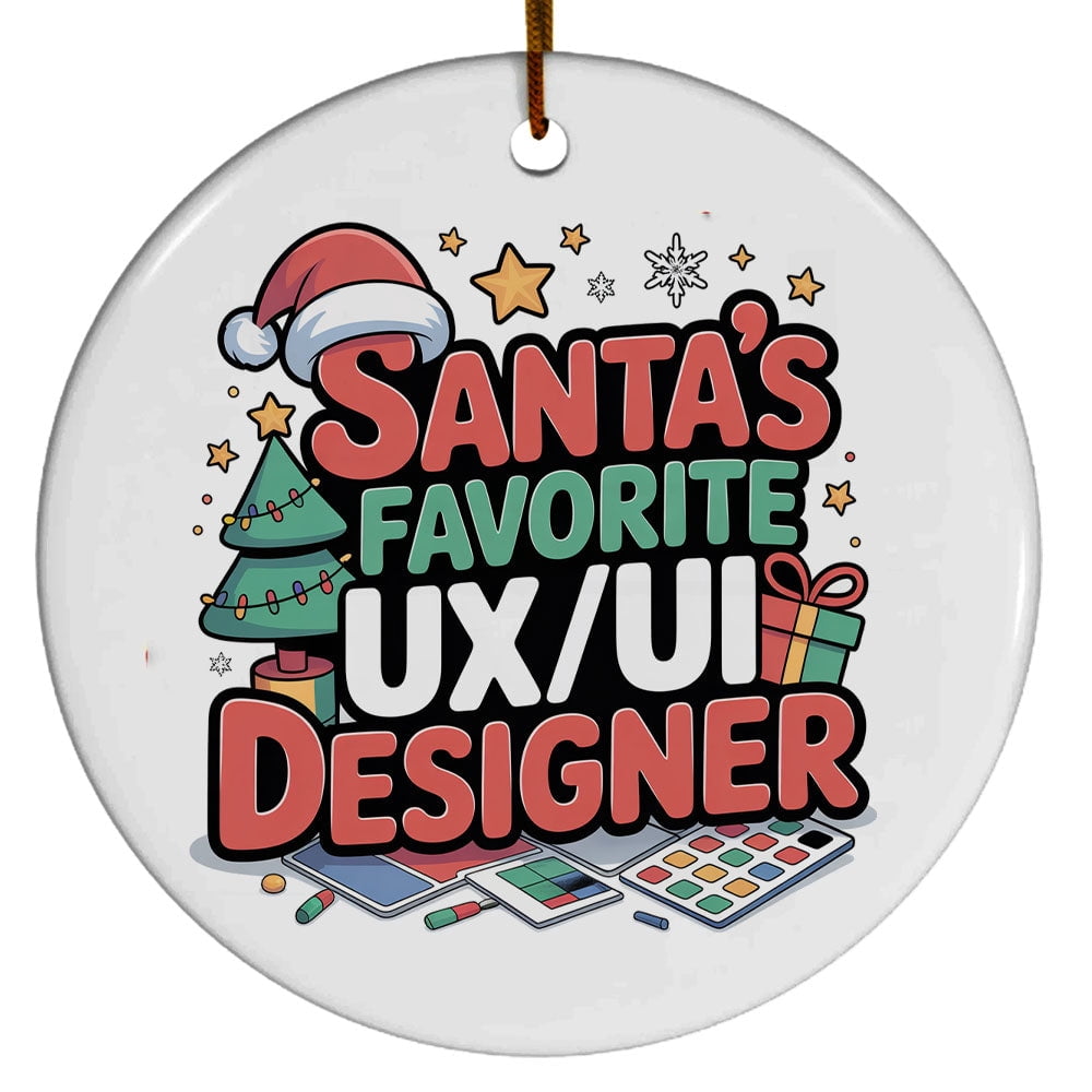 UX/UI Designer Ornament, Custom Christmas Ornament, Christmas Gift For ...