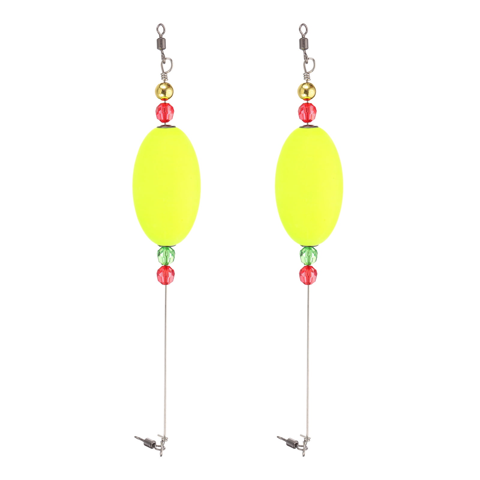 UXcell Fishing Bobbers Floats 10 Inch, 2 Pack Oval Fishing Bobbers ...