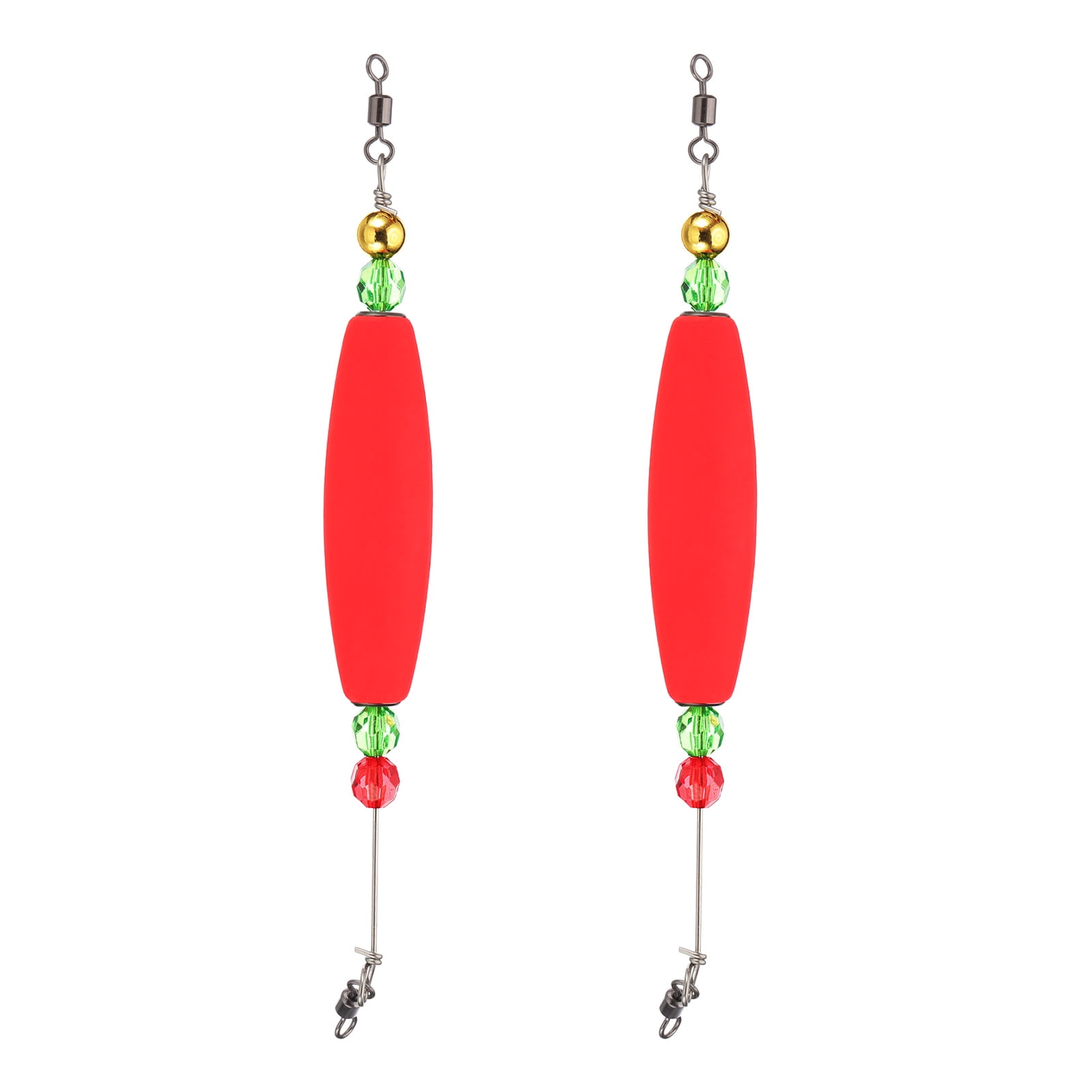 UXcell Fishing Bobbers Floats 8.3 Inch, 2 Pack Olive Fishing Bobbers ...