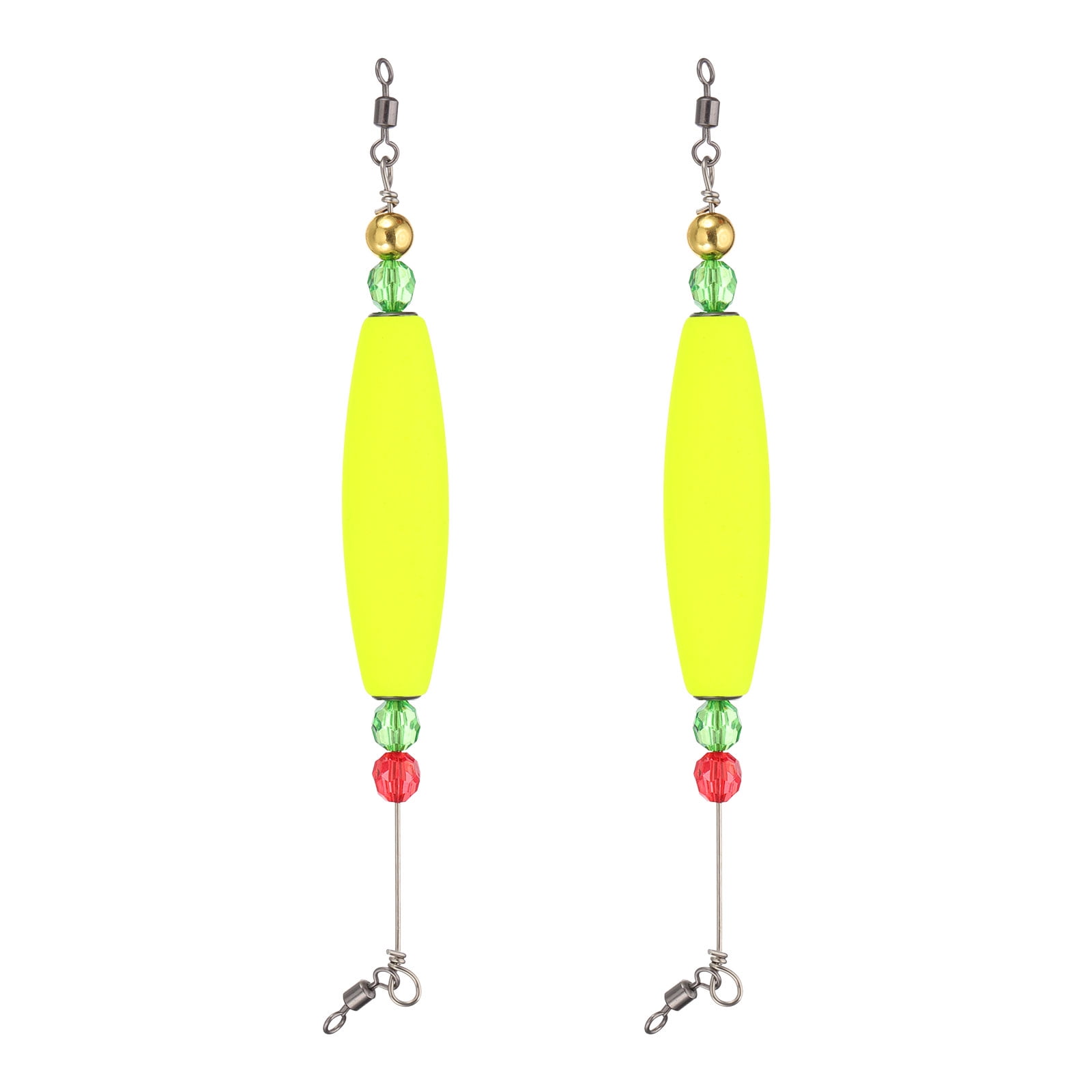 UXcell Fishing Bobbers Floats 8.3 Inch, 2 Pack Olive Fishing Bobbers ...