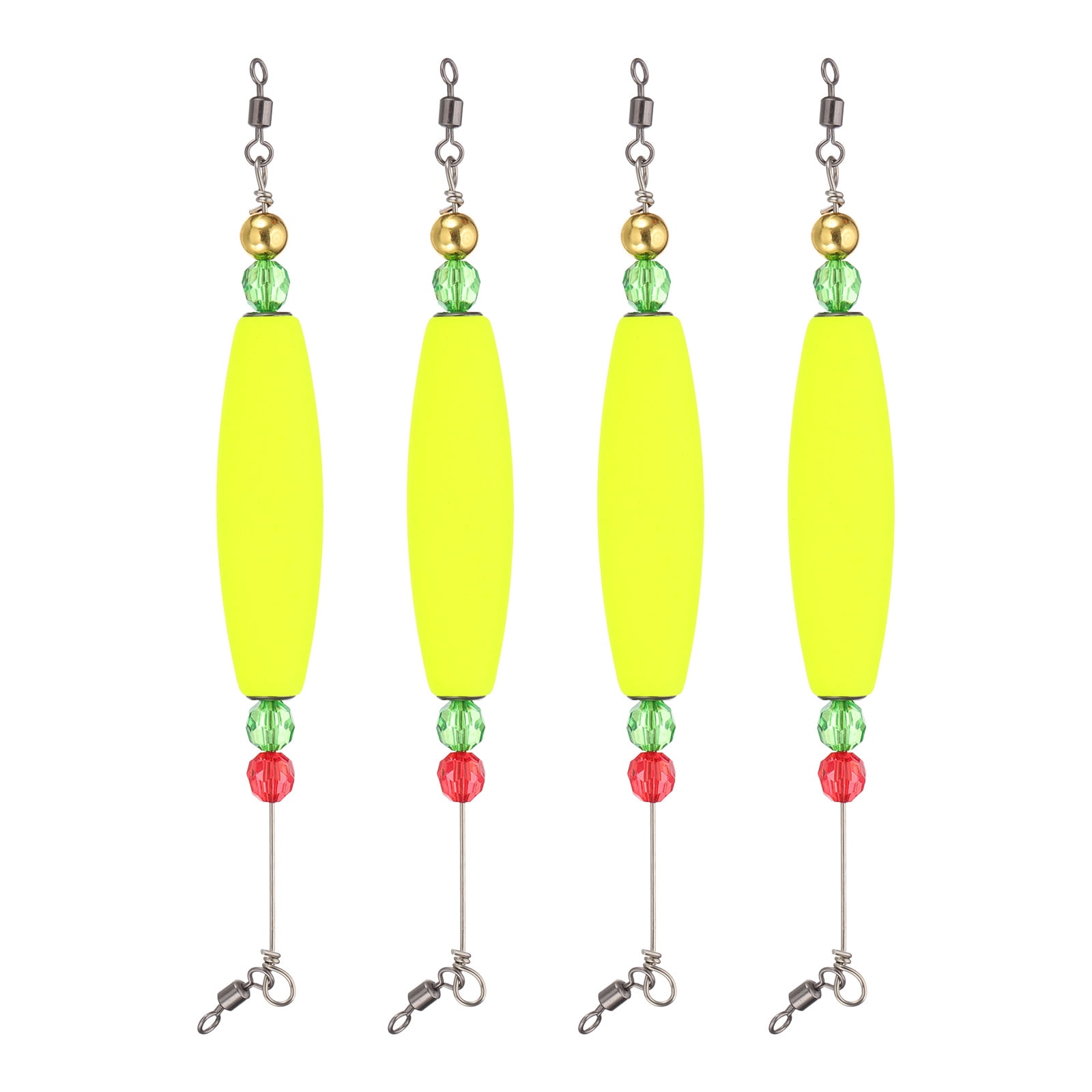 UXcell Fishing Bobbers Floats 8.3 Inch, 4 Pack Olive Fishing Bobbers ...