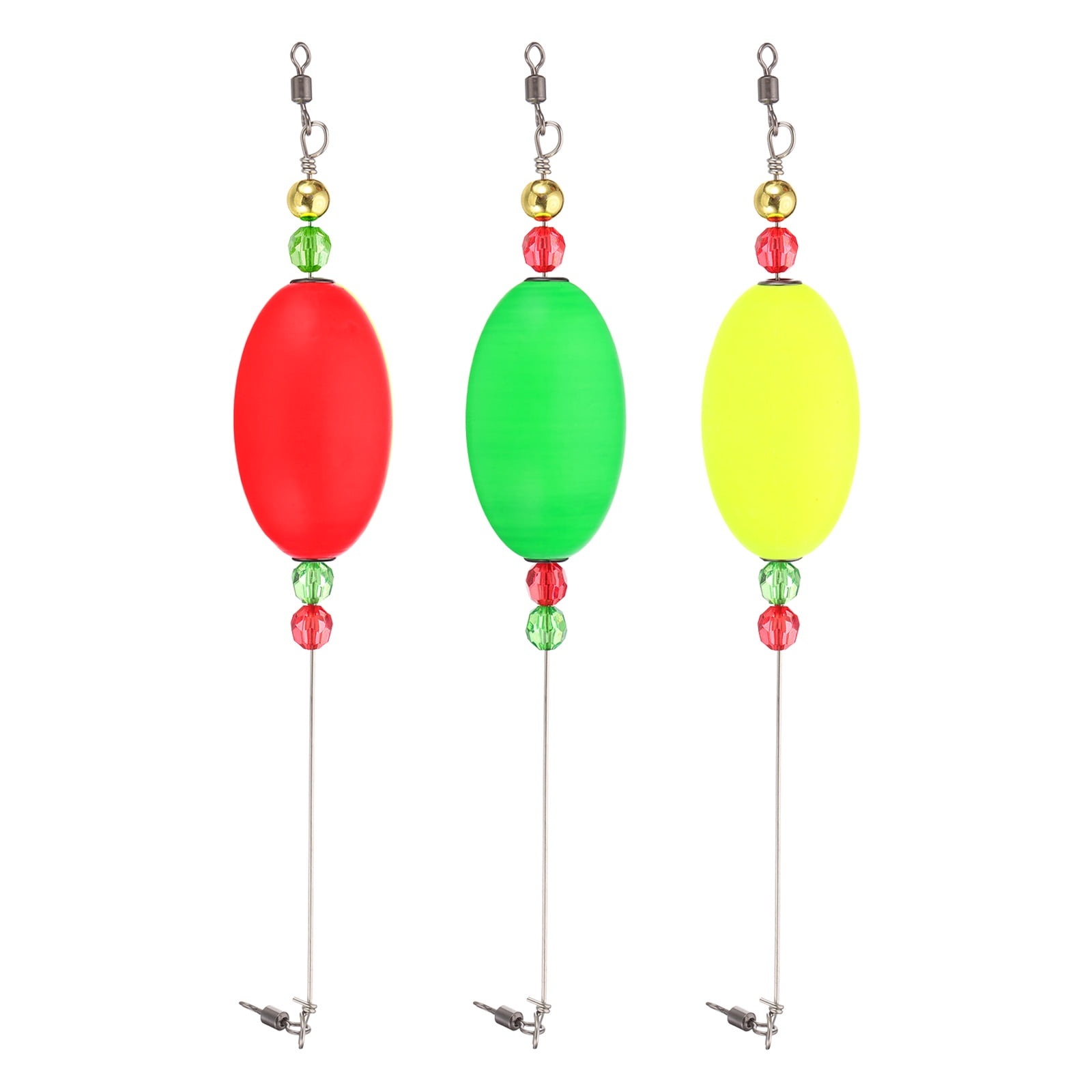 UXcell Fishing Bobbers Floats 9.8 Inch, 3 Pack Conical Fishing Bobbers ...