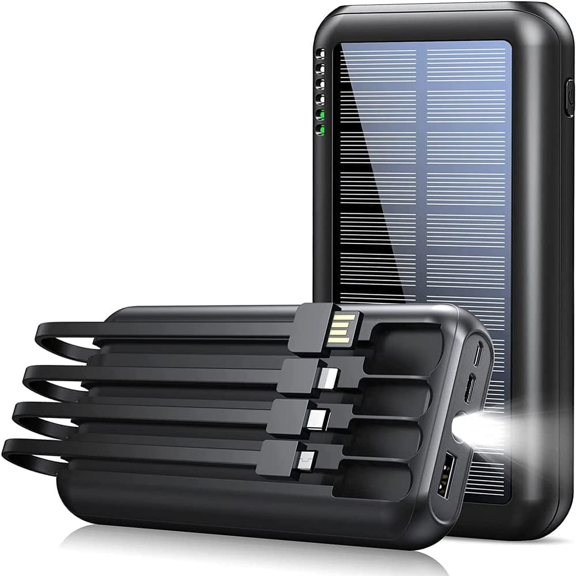 UYAYOHU Power-Bank-Solar-Portable-Charger - 40000mAh Power Bank Large ...