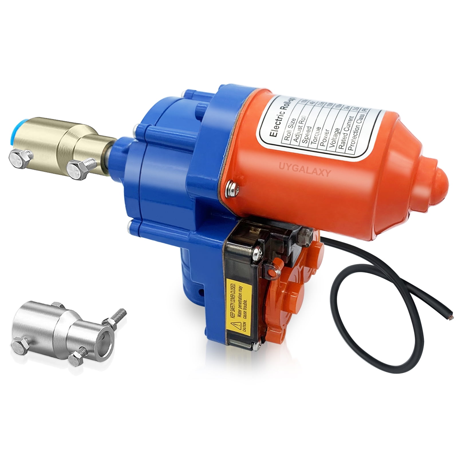 UYGALAXY 100W Greenhouse Film Roll Up Motor with Limit Switch, Electric ...