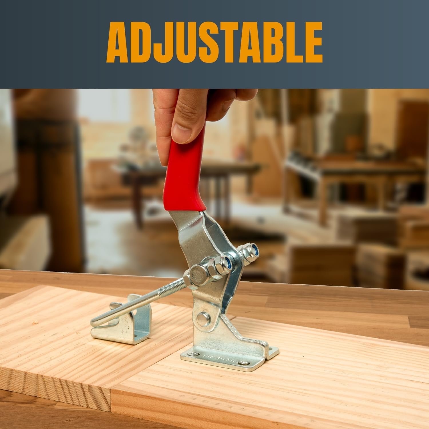 UYGDUY-1PK Toggle Clamp, 2000 lbs Holding Capacity, 40341 Adjustable U ...