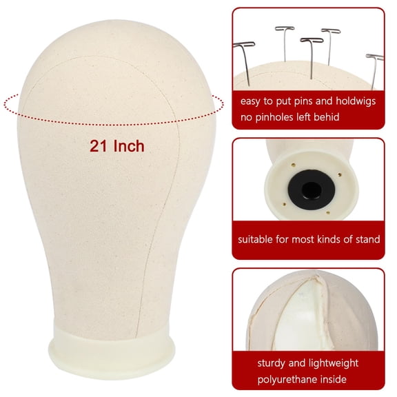 Canvas Wig Head