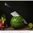 UYGDUY-8″ Chef’s Knife – German Steel (X50CrMoV15), Full-Tang, Everyday ...