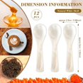 UYGDUY-Caviar Spoons Mother of Pearl Mop Spoons with Hand Craft W Round ...